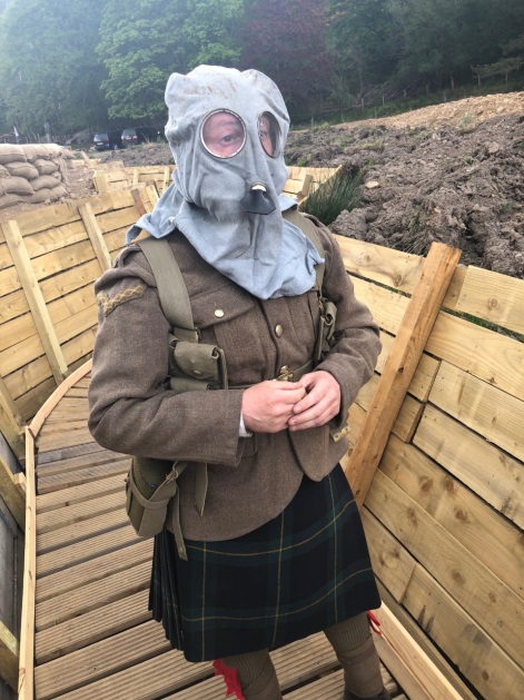 WW1 Trenches Recreated In Ullapool: WHS Pupils Visit